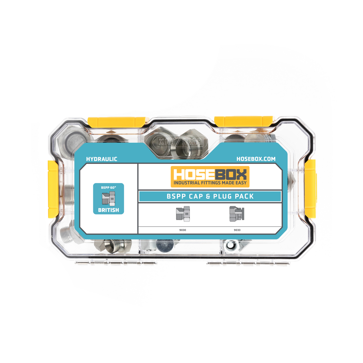 BSPP Cap & Plug Kit 36pc - HB2023-004 — Northeast Hydraulics Inc.