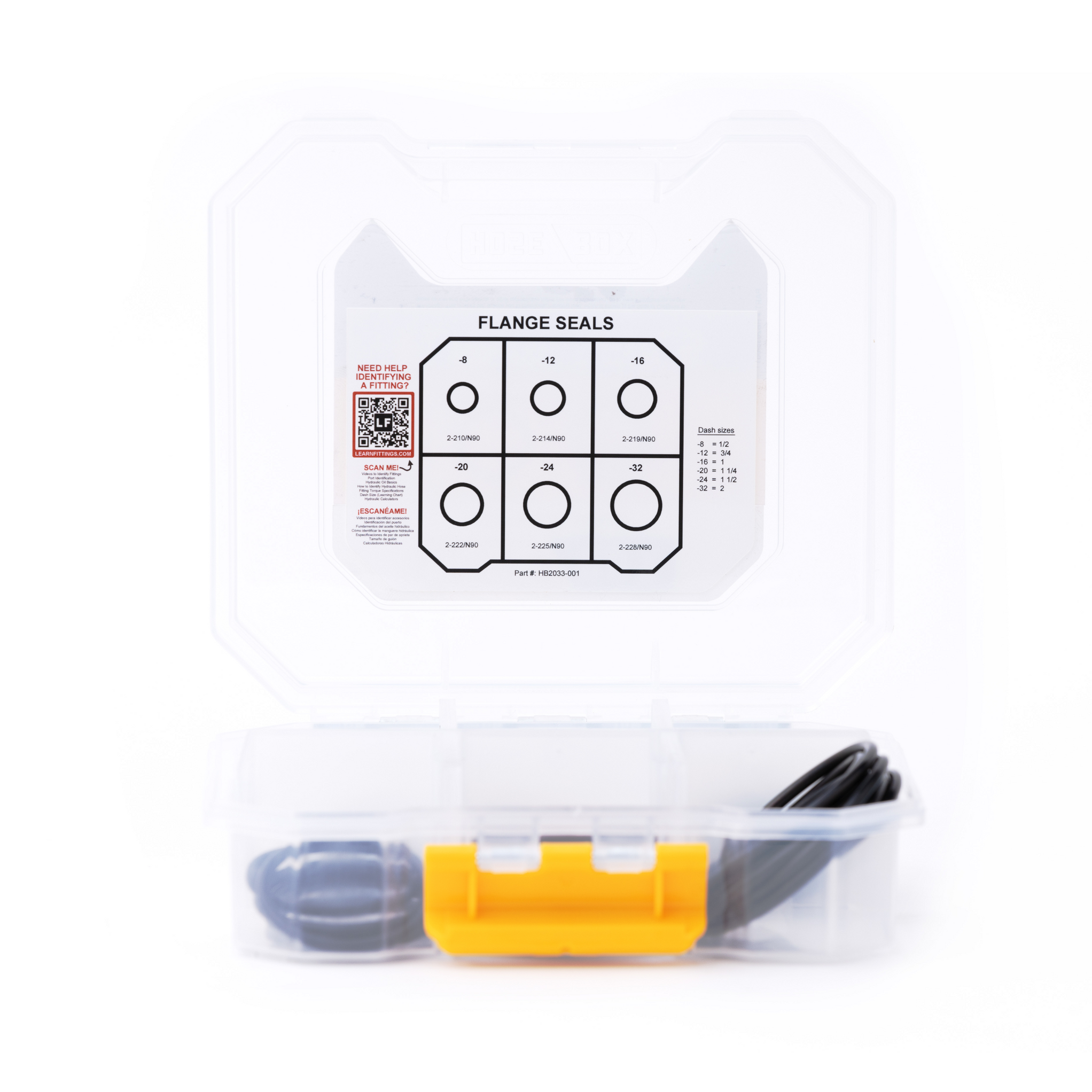 Flange seal pack (Code 61 & 62) - HB2033-001 — Northeast Hydraulics Inc.