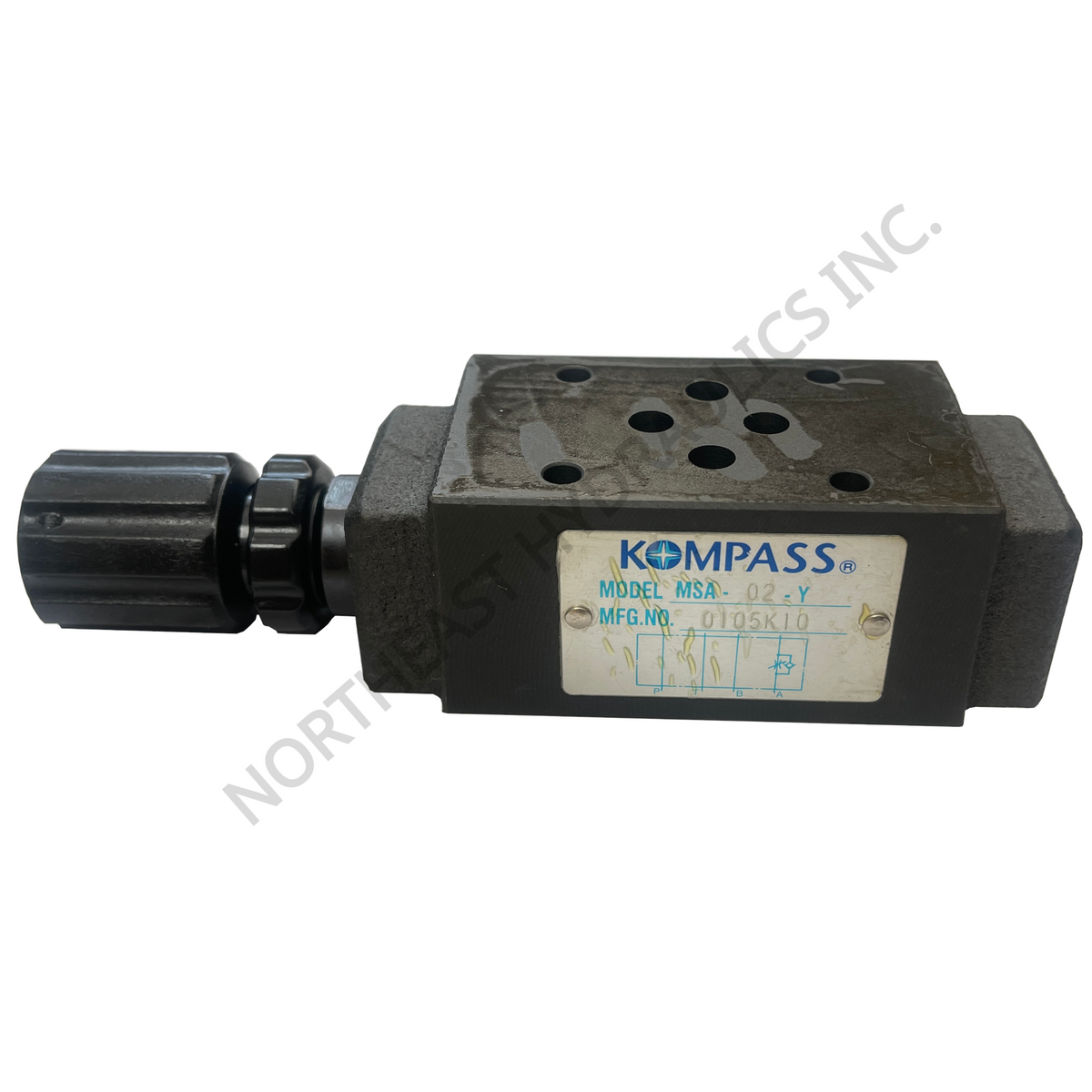 MSA-02-Y D03 Modular Throttle Valve-Metered In (Check) — Northeast ...
