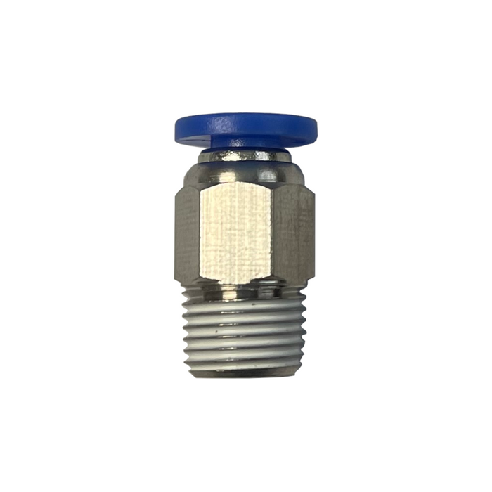 Composite Push to Connect Fitting - 8mm Tube X 3/8" BSPT "R" (PC 8-03 ...