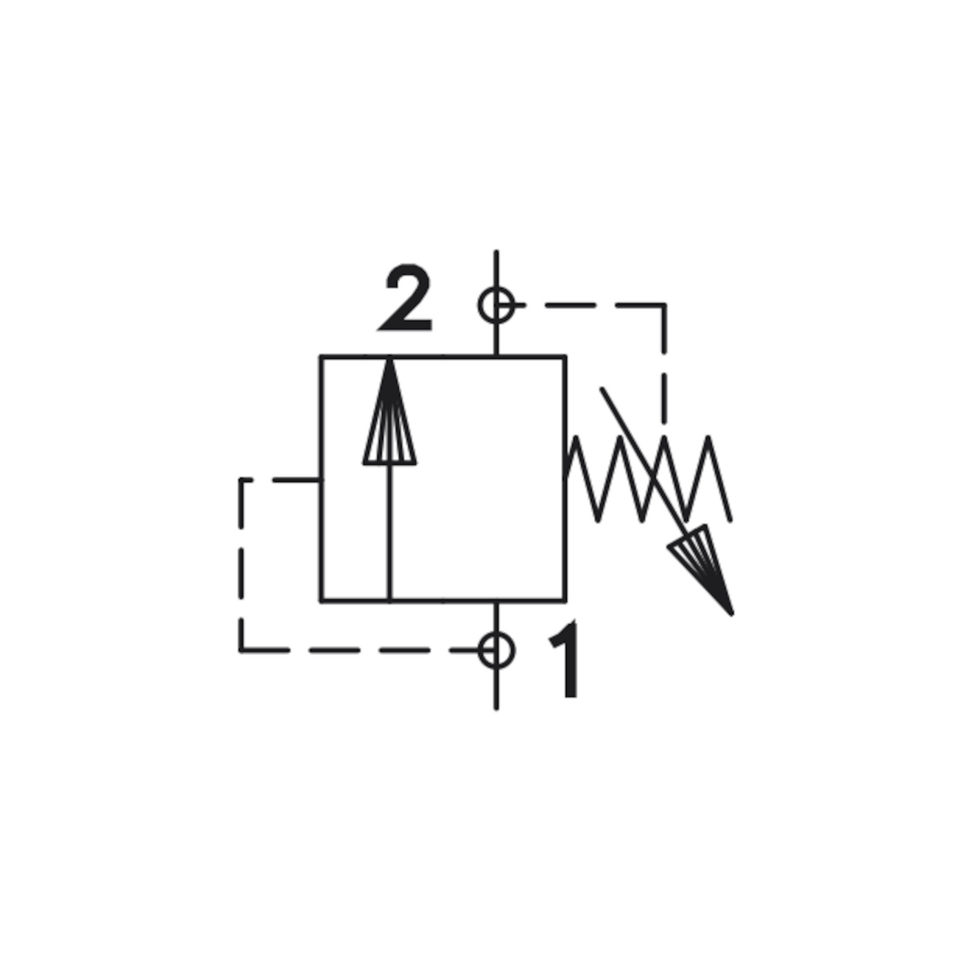 Pressure Relief Cartridge Valve, Direct Acting, Low Flow Pilot Control ...