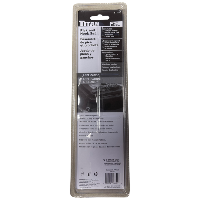 Titan Pick and Hook Set (17702) — Northeast Hydraulics Inc.