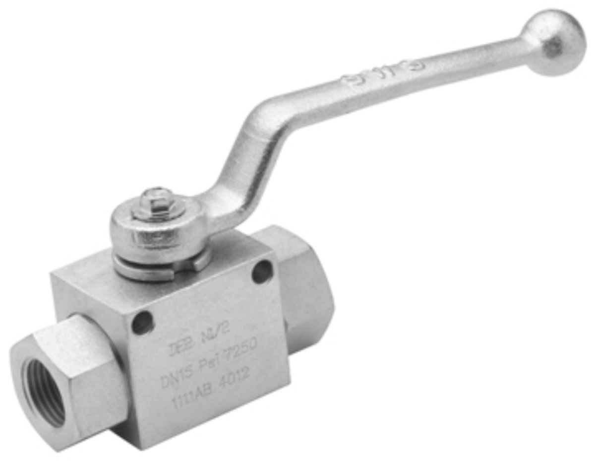 DE2-12-SAE 3/4" High Pressure Ball Valve — Northeast Hydraulics Inc.