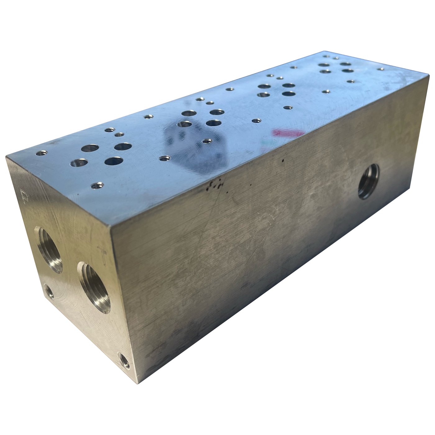 D03 4 Station Parallel Circuit Manifold with Relief Cavity (AD03P042P ...