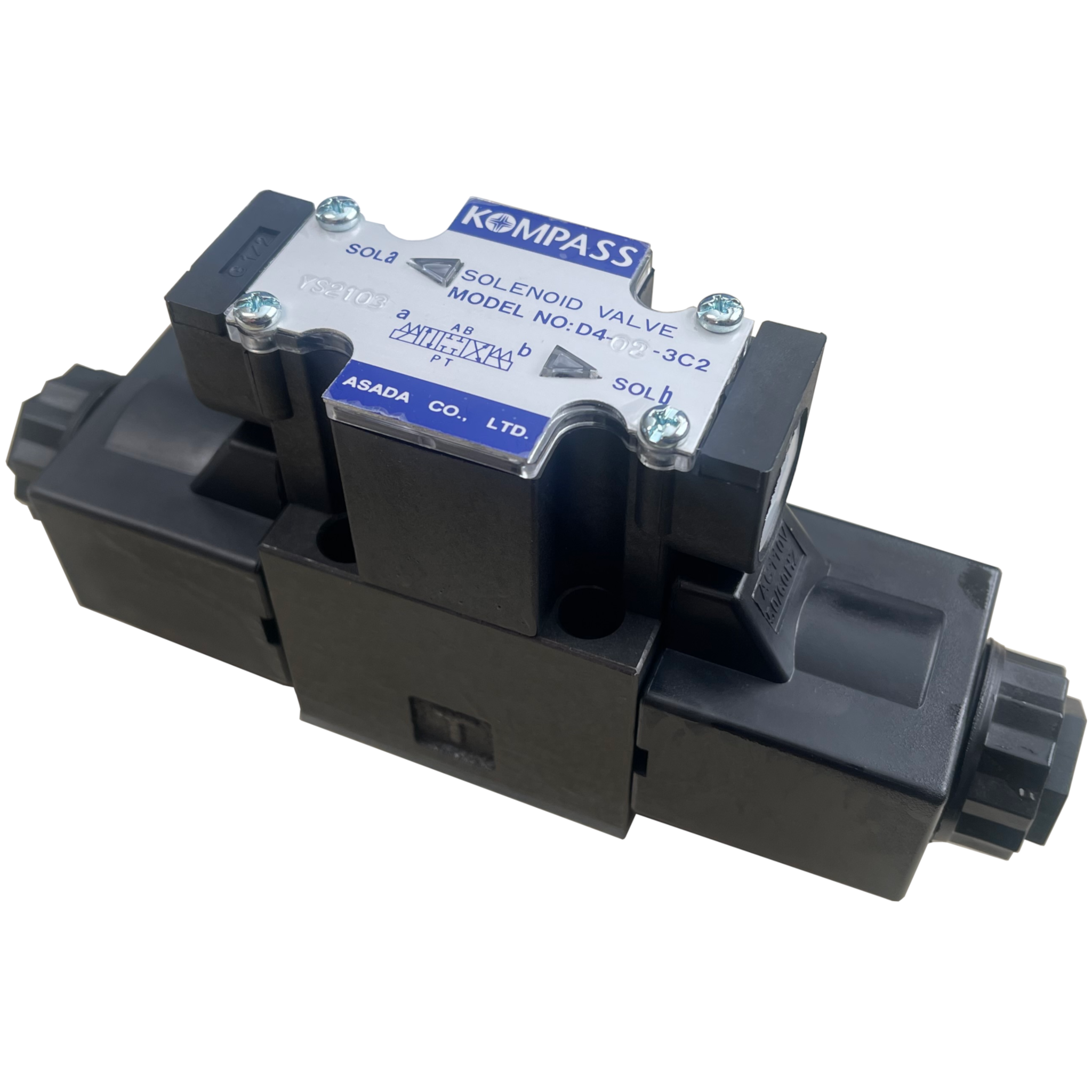 D4-02-3C2-A2 D03 Solenoid Directional Control Valve (220 VAC ...