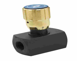 JP-NV-3/4 NPT In-Line Needle Valve (5000 PSI) — Northeast Hydraulics Inc.
