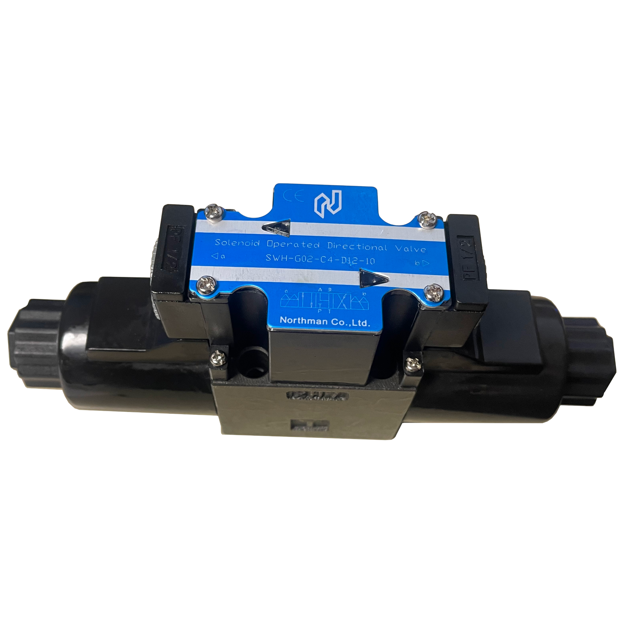SWH-G02-C4-D12-10 D03 Solenoid Directional Control Valve (12 VDC ...
